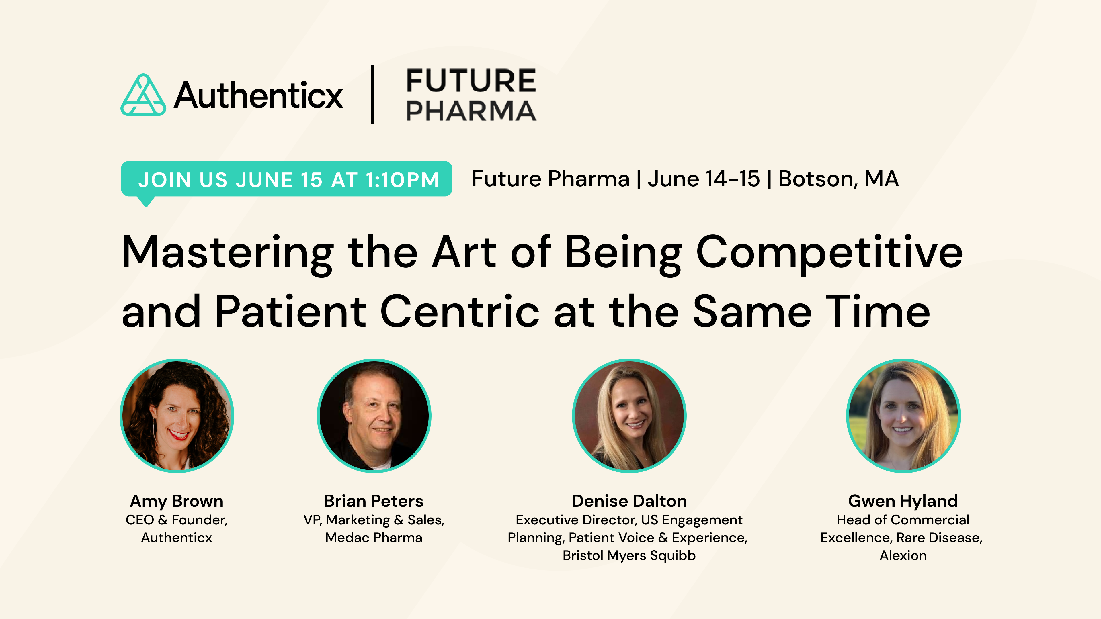 Authenticx at Future Pharma 2023